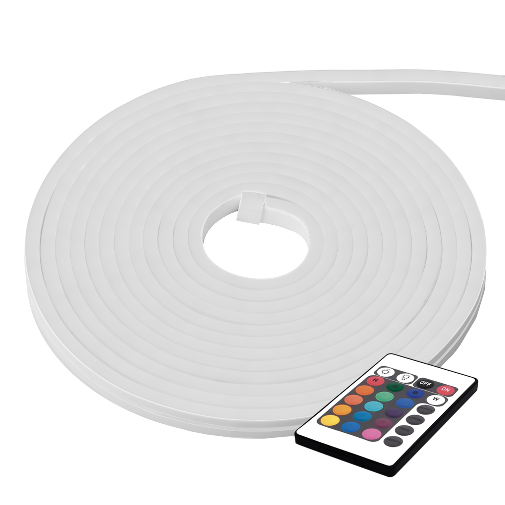 Fita LED Neon Slim 8W/m 12V RGB - 5m - Blumenau Iluminação - Se tem luz ...