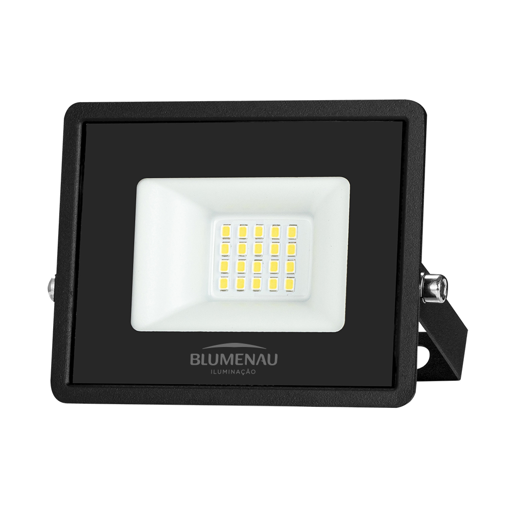 Refletor LED PRO 20W Alumínio Bivolt IP66 6.500K - Blumenau Iluminação ...