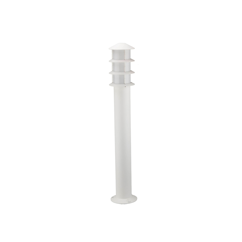 Balizador Oriental Alumínio 75cm - Branco Fosco - Blumenau Iluminação ...
