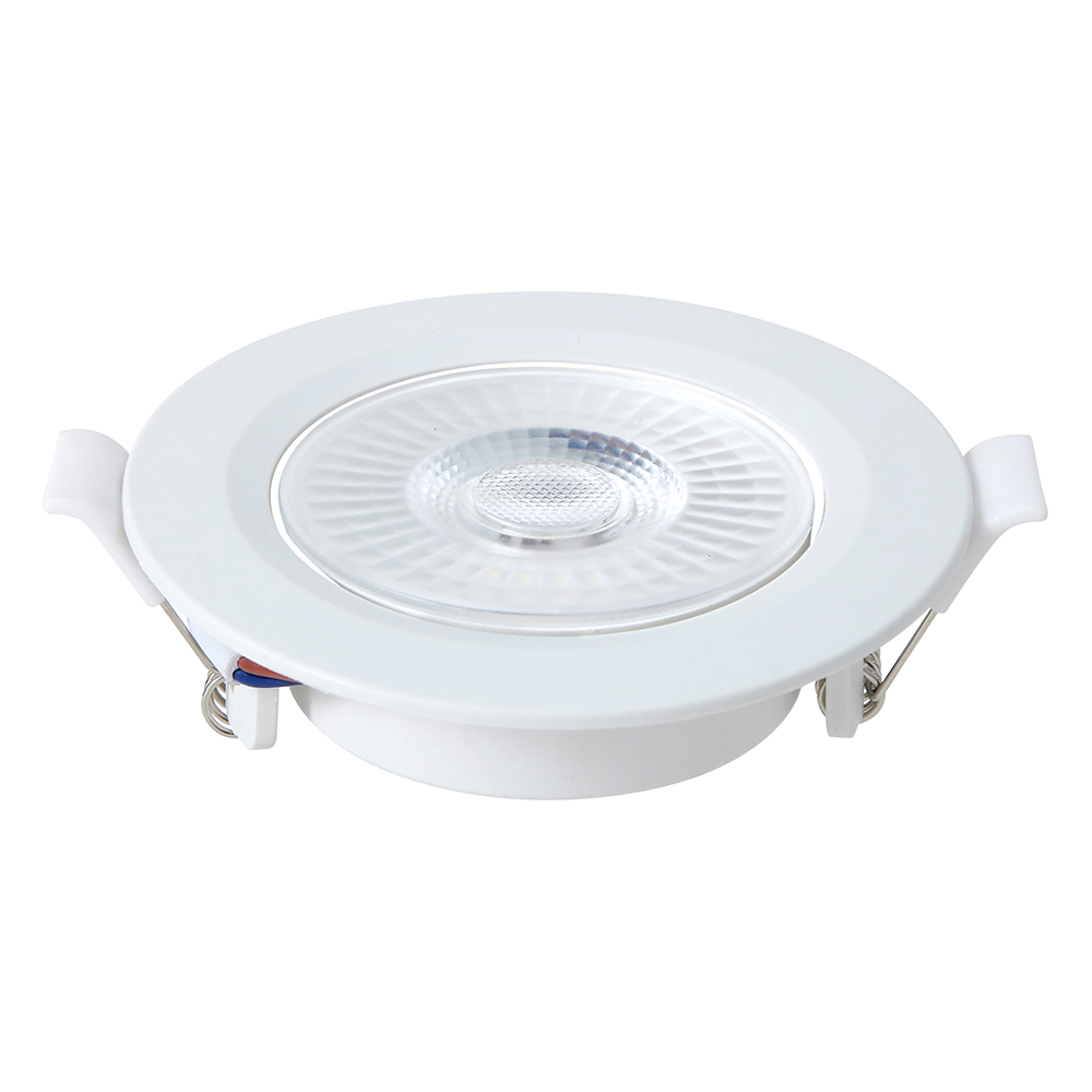 Spot LED Embutir Redondo 3W 6.500K - Branco - Blumenau Iluminação - Se ...